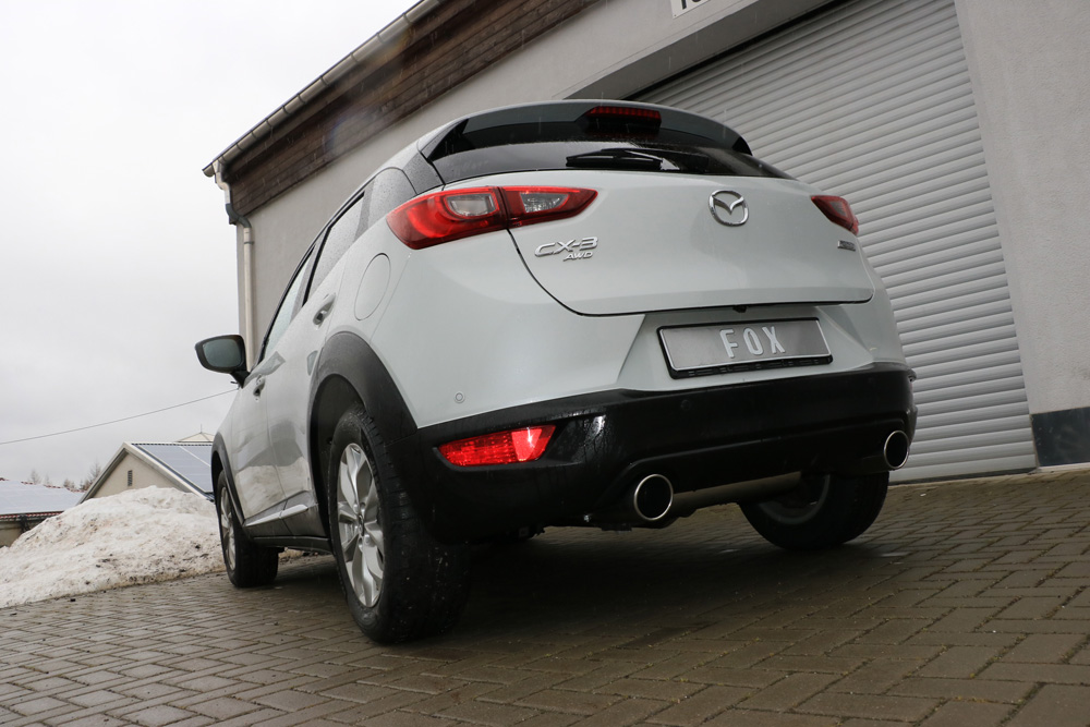 Escape FOX Mazda CX3 - DK AWD - escape final duplex - 1x100 16 duplex ...