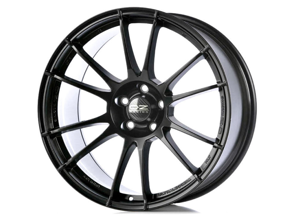 LLANTA ULTRALEGGERA HLT 8x20 ET 45 5x112 OZ RACING MATT BLACK 576,00€ - Ultraleggera hlt matt ...