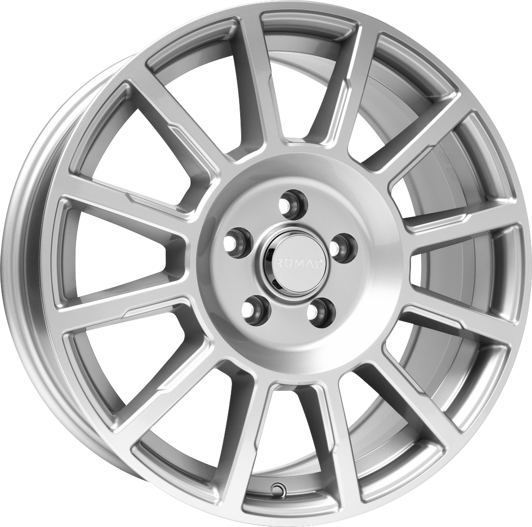LLANTA ROMAC STEALTH 16 X 6.50 ET 50 5X118 Buje: 71,1 SILVER 175,00€ - Stealth silver - Romac ...